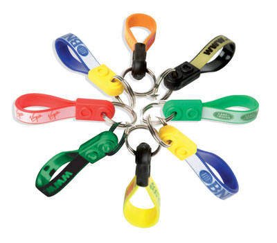 Keyrings, Badges and Bands - Custom Printed Promotional Keyrings; all ...