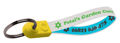 Keyrings, Badges and Bands - Custom Printed Promotional Keyrings; all ...