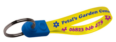 Keyrings, Badges and Bands - Custom Printed Promotional Keyrings; all ...